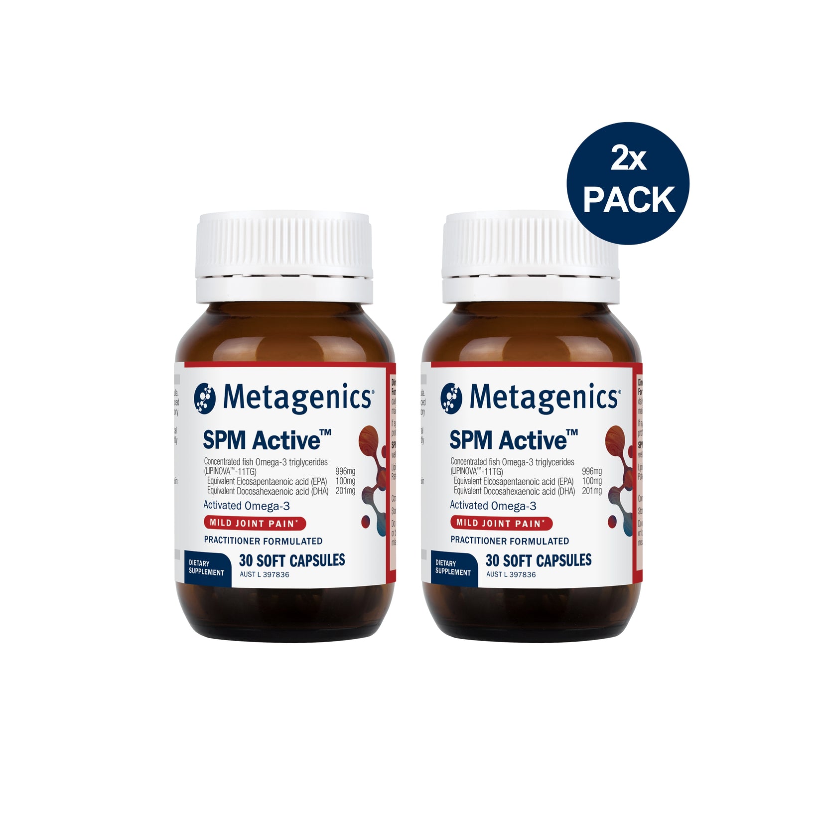 Metagenics SPM Active 30 Soft Capsules