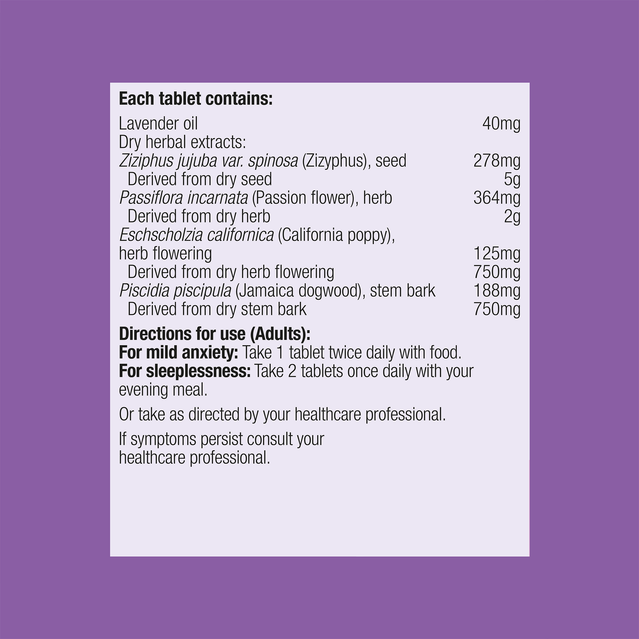 Metagenics NeuroCalm Sleep 60 Tablets for Sleeplessness