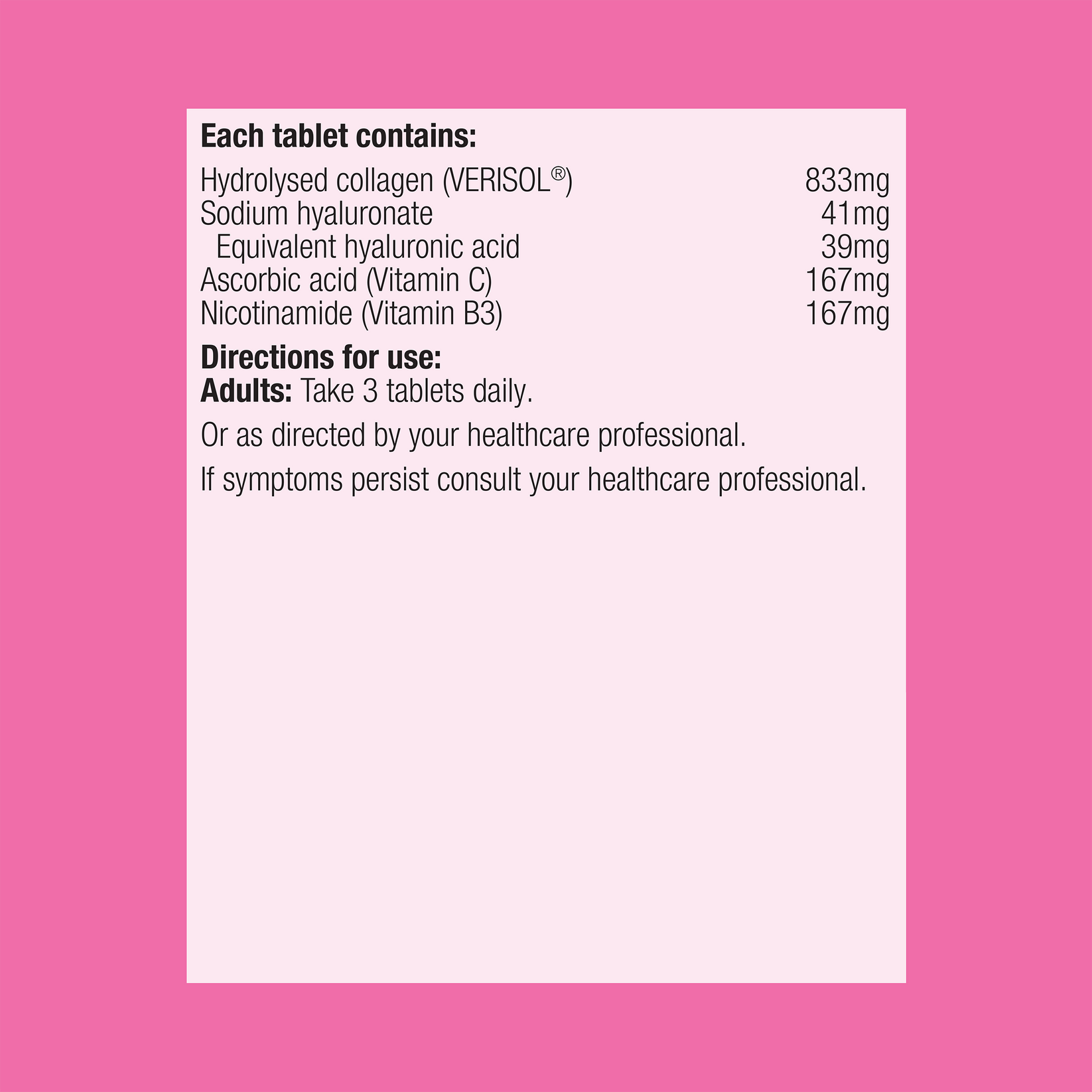 Metagenics Collagenics Advanced 90 Tablets for Healthy Skin