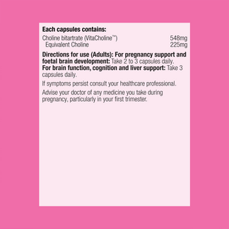 Metagenics MetaCholine 90 Capsules for a Healthy Pregnancy