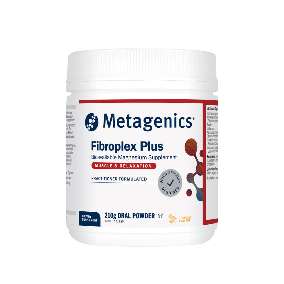 Metagenics Fibroplex Plus Tropical 210g Powder for Magnesium ...