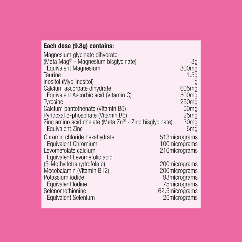 Metagenics FemmeX Tropical 275g Powder with Magnesium for Women