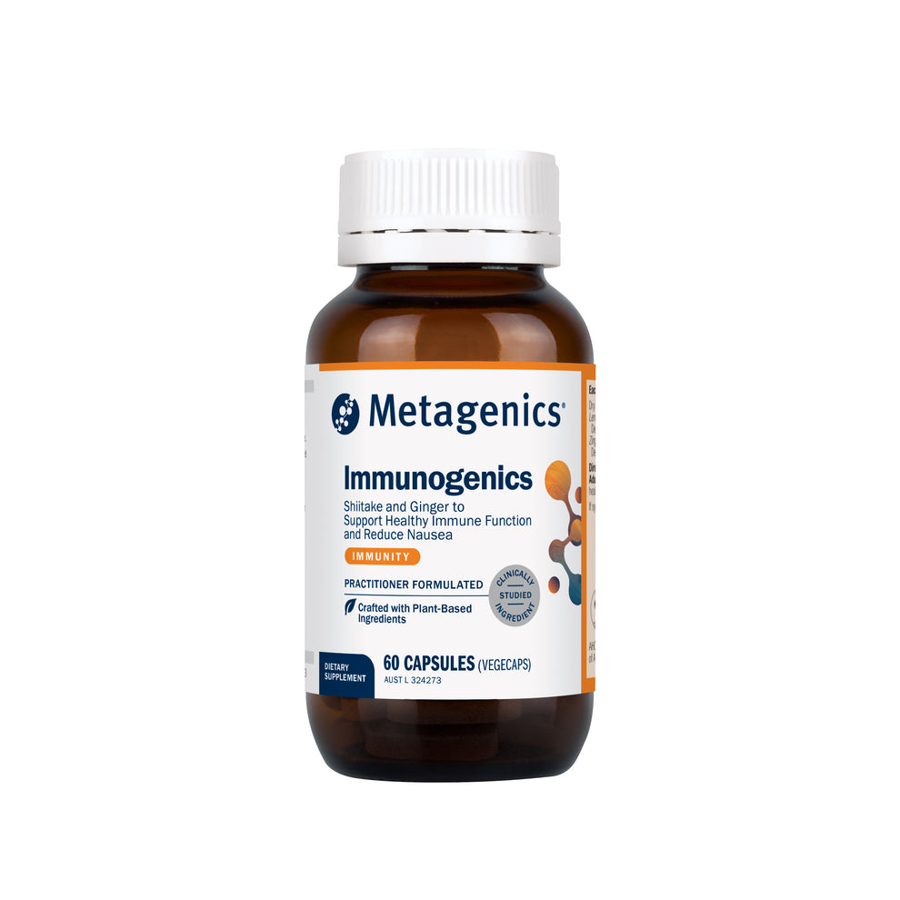 Metagenics Immunogenics 60 Capsules for Immune Support