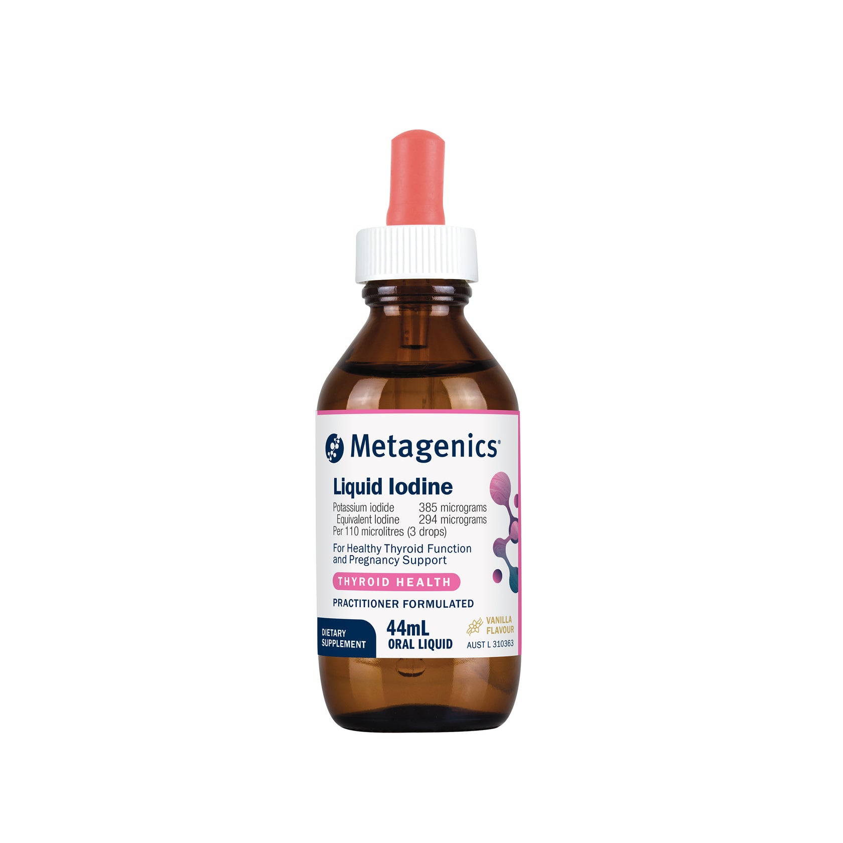 Metagenics Liquid Iodine 44ml for Healthy Thyroid Function