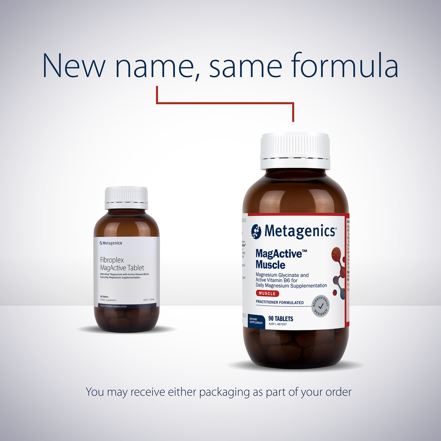 Metagenics MagActive Muscle Magnesium 90 Tablets