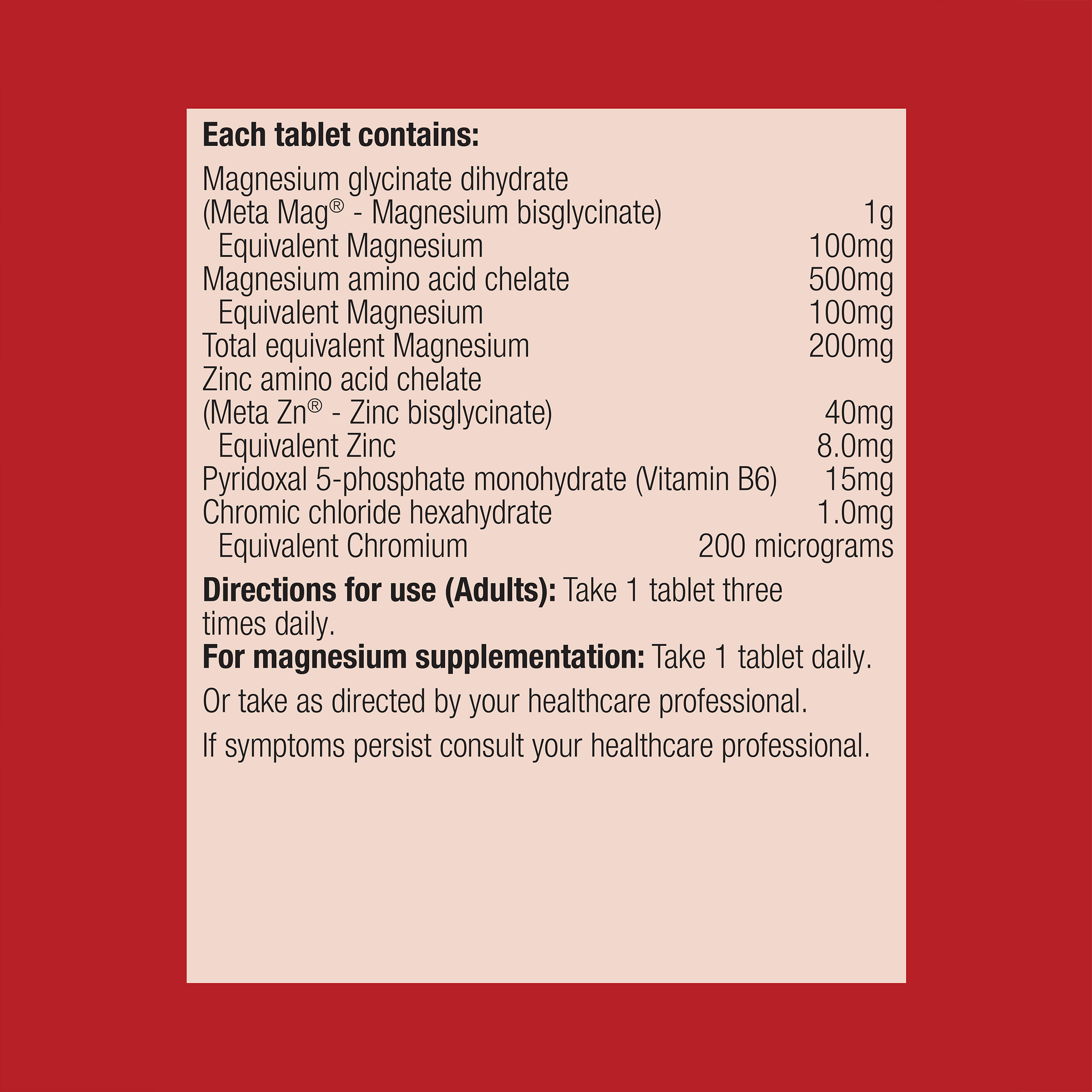 Metagenics MagActive™ Muscle 90 Tablets