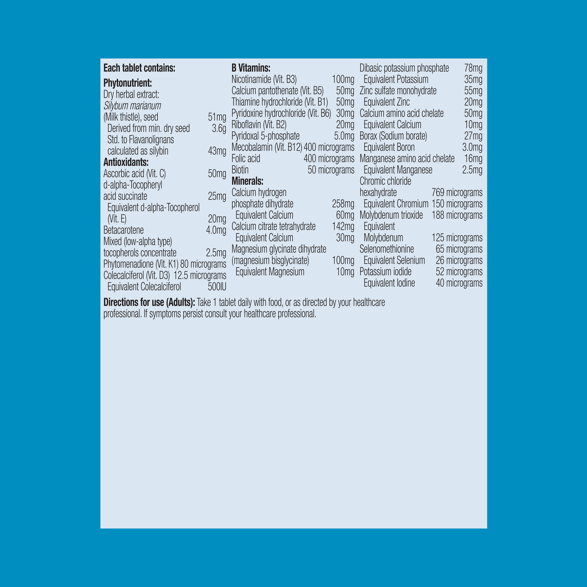 Metagenics Male Essentials 60 Tablets for Multivitamin Support