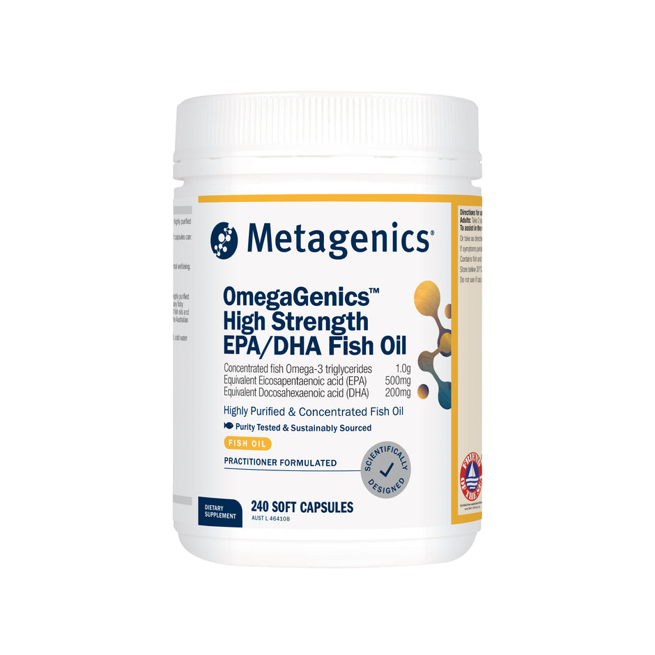 Fish Oil & Omega-3 Supplements Range – Metagenics