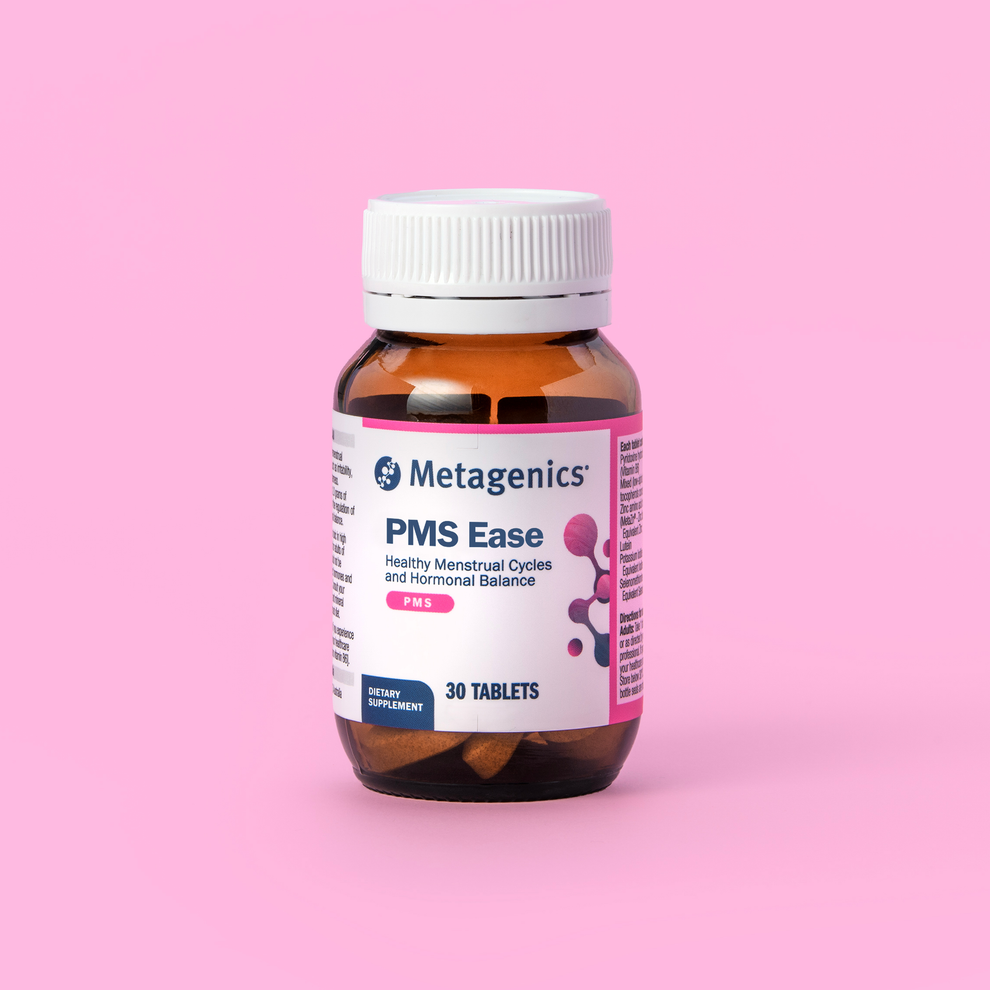 Metagenics PMS Ease 30 Tablets for Healthy Cycles and Hormone Support