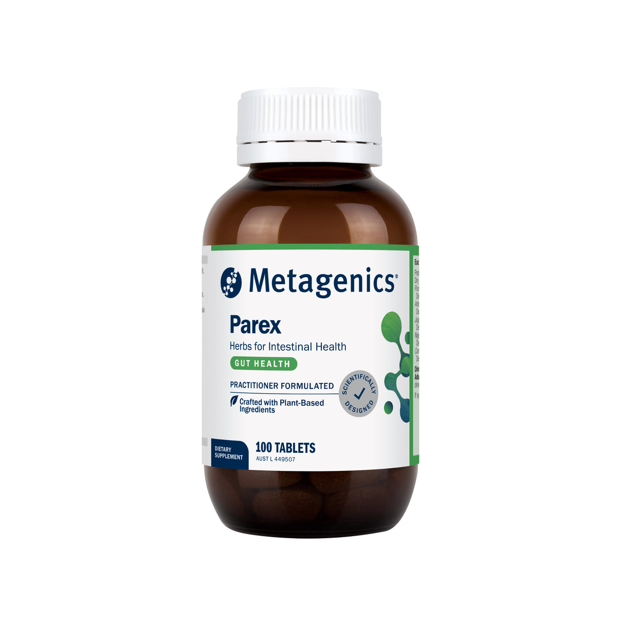 Metagenics Parex 100 Tablets to Remove Intestinal Worms