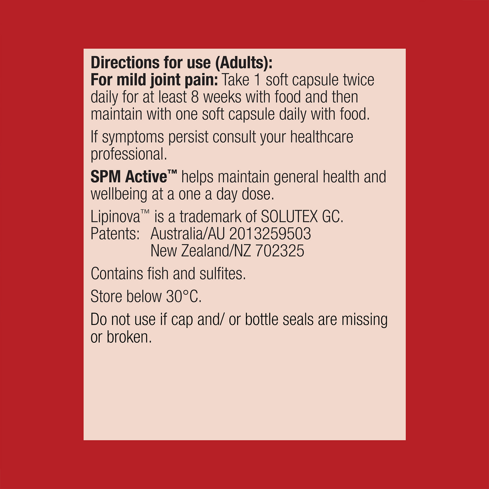 Metagenics SPM Active 30 Soft Capsules
