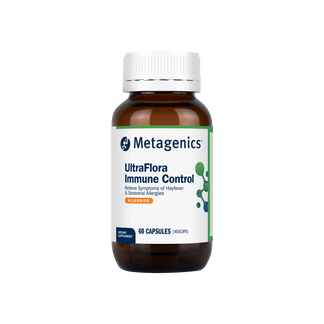 Metagenics UltraFlora Immune Control 60 Capsules for Allergy Symptoms