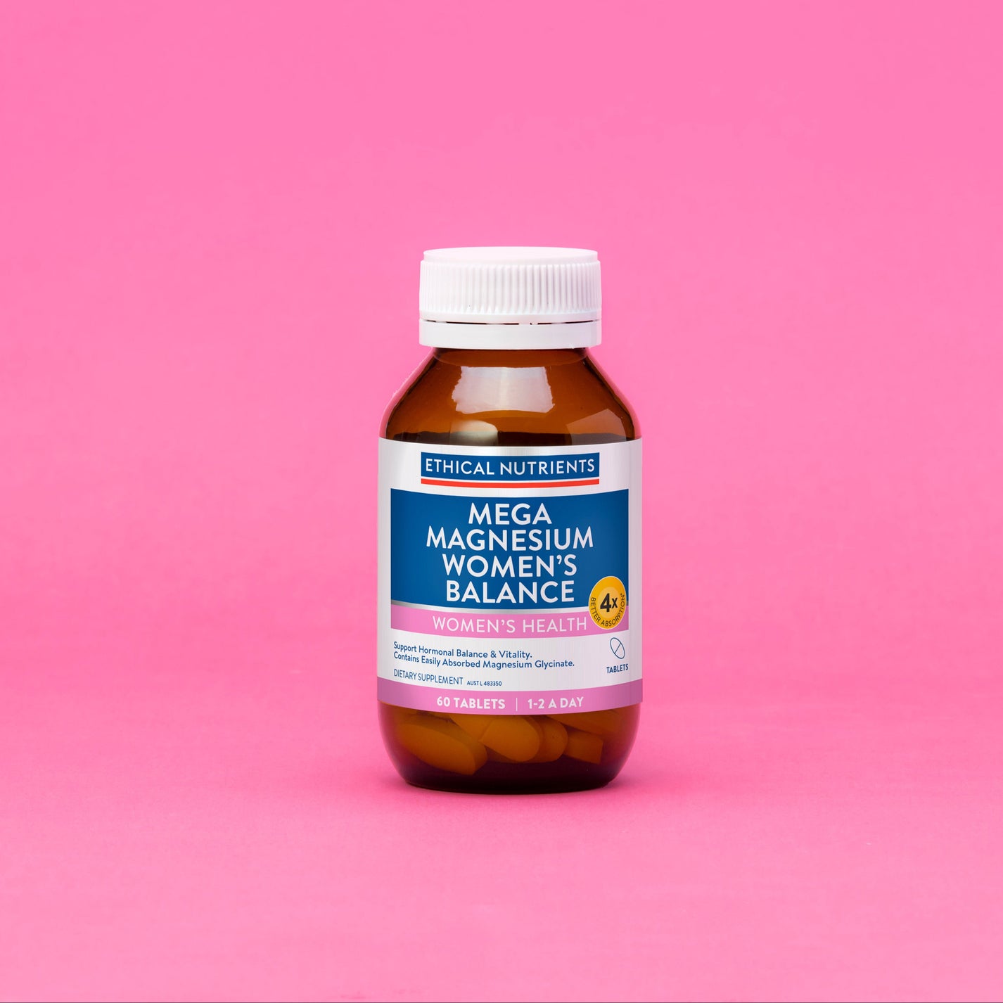 Ethical Nutrients Mega Magnesium Women's Balance 60 Tablets – Metagenics