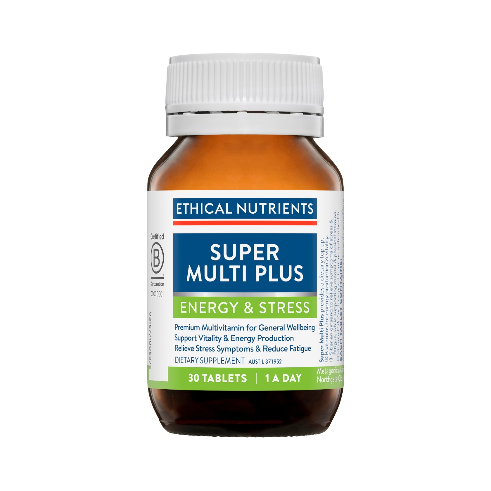 Ethical Nutrients Super Multi Plus 30 Tablets – Metagenics
