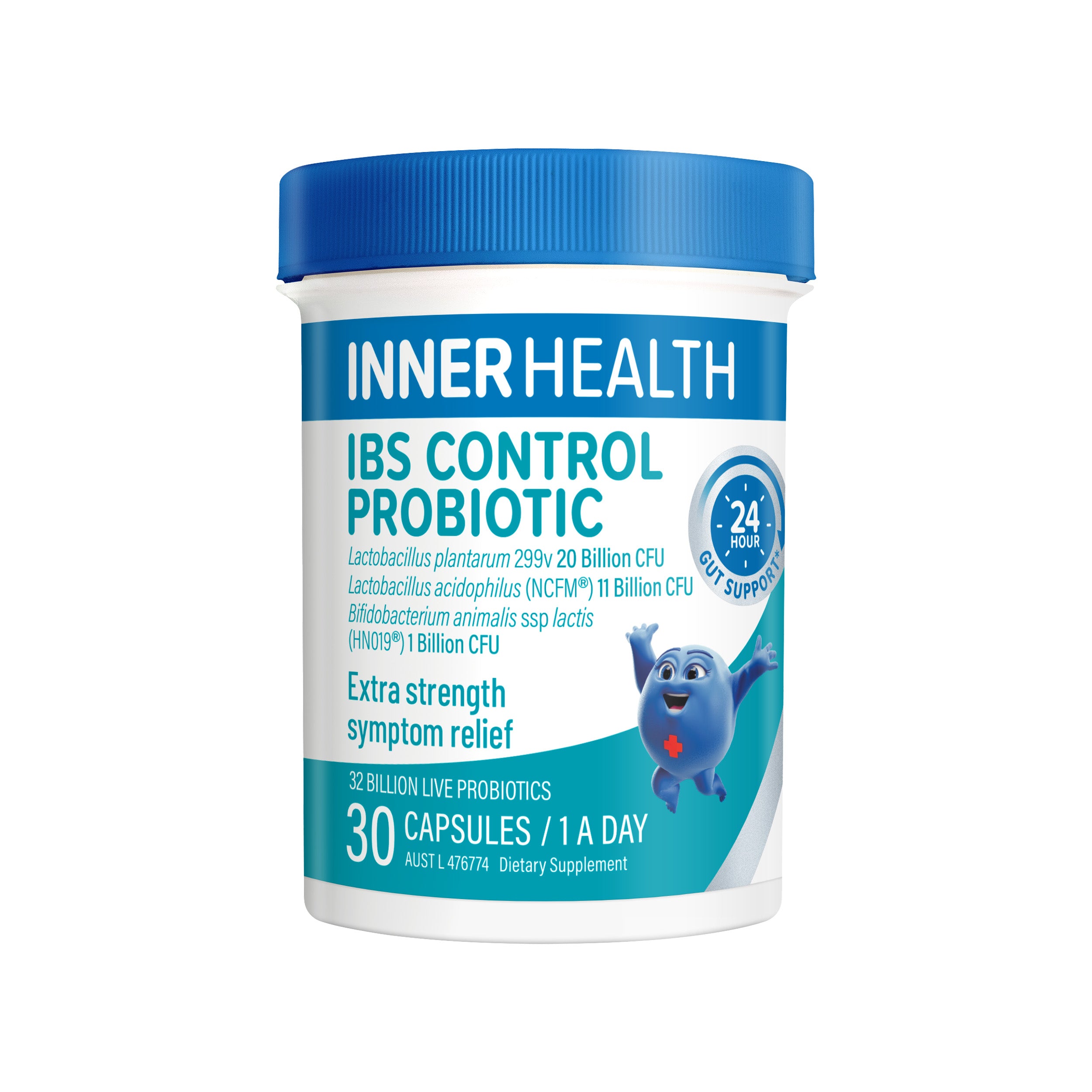 Inner Health IBS Control Probiotic 30 Capsules – Metagenics