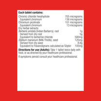 Metagenics Resist-X Advanced 60 Tablets for Supporting Blood Sugar ...