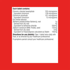 Metagenics Resist-X Advanced 60 Tablets for Supporting Blood Sugar ...