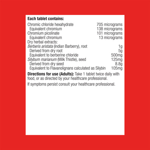 Metagenics Resist-X Advanced 60 Tablets for Supporting Blood Sugar ...