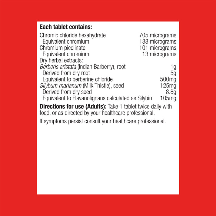 Metagenics Resist-X Advanced 60 Tablets for Supporting Blood Sugar ...