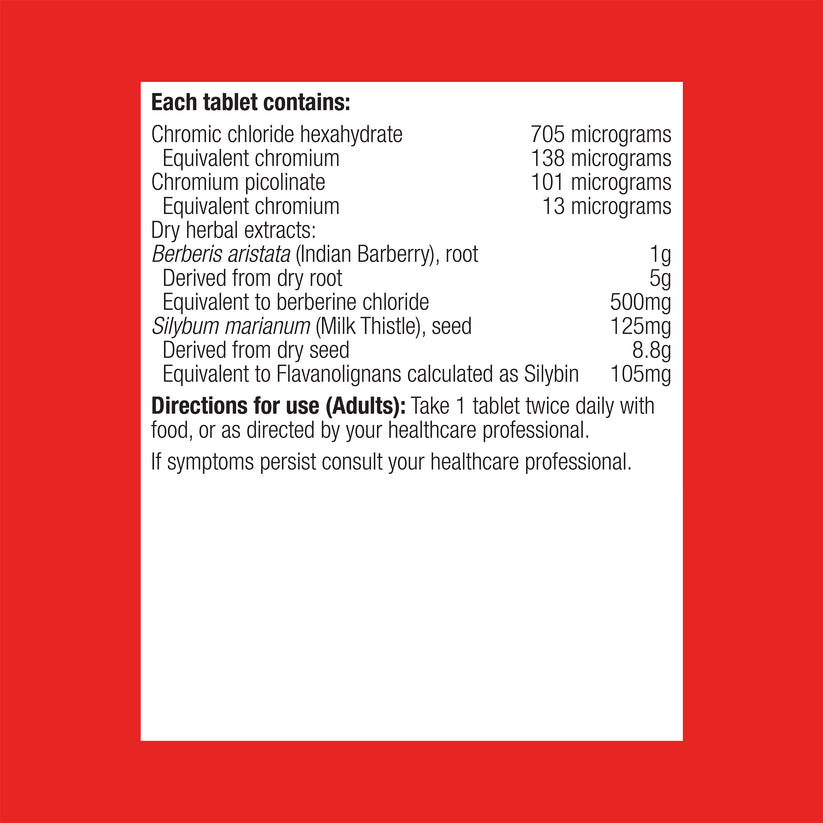 Metagenics Resist-X Advanced 60 Tablets for Supporting Blood Sugar ...
